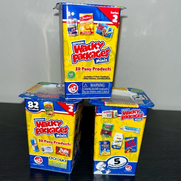 Wacky Packages Minis | Toys | Brand New Collectible Wacky Packages ...